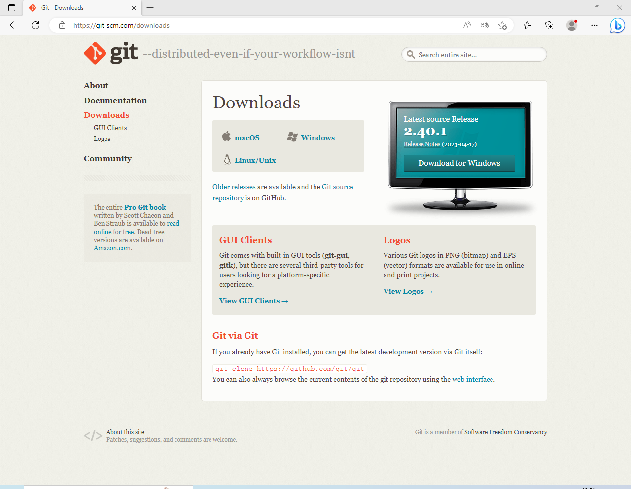 Git #0 - Installation :: Lezalith's Cave